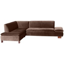 Max Winzer Terrence Ecksofa links mit Sofa 2,5-Sitzer rechts braun