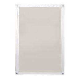 LICHTBLICK Dachfenster Sonnenschutz Haftfix, ohne Bohren, Beige, 94 cm x 96,9 cm (B x L)