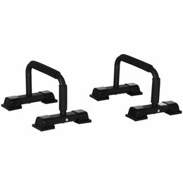 HOMCOM Liegestützgriffe 2er Set rutschfest Push Up Griffe Push up Bars Parallettes Liegestützen für