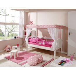 Ticaa Himmelbett MINI Stern Rosa 80x160 cm - inkl. Matratze