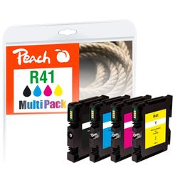 Peach Spar Pack Tintenpatronen ersetzt Ricoh GC41