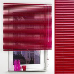 Bella Casa Aluminium-Jalousie, 120 x 160 cm, red magnolia