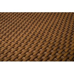 Polyrattan Balkonichtschutz - Honig 1m x 3m