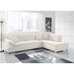 Max Winzer Terrence Sofa 2,5-Sitzer links mit Ecksofa rechts creme