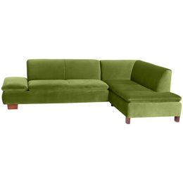 Max Winzer Terrence Sofa 2,5-Sitzer links mit Ecksofa rechts oliv