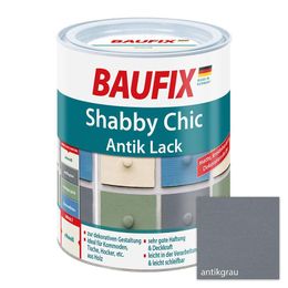 Baufix Shabby Chic Antik-Lack, Antikgrau 4 er Set