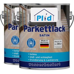 plid Premium Parkettlack Parkettsiegel Klarlack Farblos Seidenglänzend