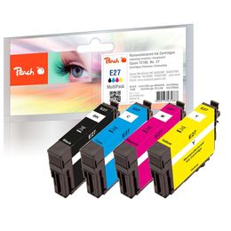 Peach Spar Pack Tintenpatronen ersetzt Epson T2706, No. 27