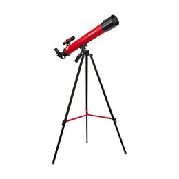 BRESSER® Junior Linsenteleskop 45/600 AZ - rot