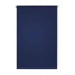 LICHTBLICK Thermo-Rollo Klemmfix, ohne Bohren, Verdunkelung - Blau, 90 cm x 220 cm (B x L)