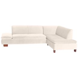 Max Winzer Terrence Sofa 2,5-Sitzer links mit Ecksofa rechts creme