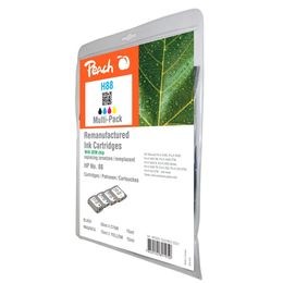 Peach Spar Pack Tintenpatronen ersetzt HP No. 88