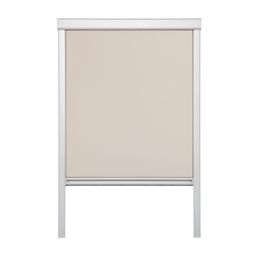 LICHTBLICK Dachfensterrollo Skylight, Thermo, Verdunkelung - Creme, 97,3 x 94,0 cm (S06) (B x L)