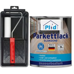 plid Premium Parkettlack Parkettsiegel Klarlack Farblos Set Farblos - Glänzend