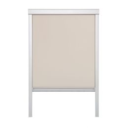 LICHTBLICK Dachfensterrollo Skylight, Thermo, Verdunkelung - Creme, 38,3 x 74,0 cm (C04) (B x L)