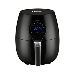 Topmatic Heißluftfritteuse AF-1450 in schwarz, 3.5 Liter/800 Gramm Fassungsvermögen 1450W