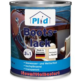 plid Premium Bootslack Klarlack Parkettlack Holzlack Farblos Farblos