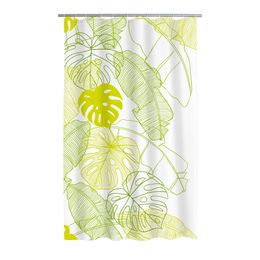 Ridder Duschvorhang Textil Tropical 180x200 cm inkl. Ringe