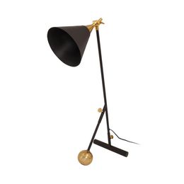 Kayoom Tischlampe Celeste 225 Schwarz / Gold