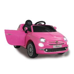 JAMARA Ride-on Fiat 500 pink 12V