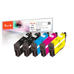 Peach Spar Pack Plus Tintenpatronen ersetzt Epson T2986, No. 29