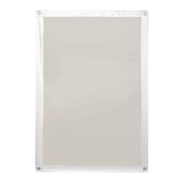 LICHTBLICK Dachfenster Sonnenschutz Thermofix, ohne Bohren - Beige, 94 cm x 113,5 cm (B x L) für S08