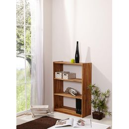 Ticaa Standregal Eiche massiv 111 cm