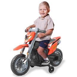 JAMARA-460679-Ride-on Motorrad Power Bike orange 6V