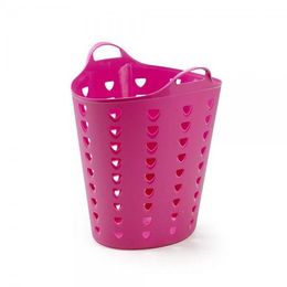 Kreher Flexibler Tragekorb 65 Liter (Pink)