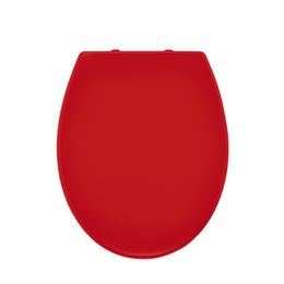 Ridder WC-Sitz Miami, rot, mit Soft-Close, Polypropylen