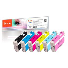 Peach Spar Pack Tintenpatronen ersetzt Epson T079