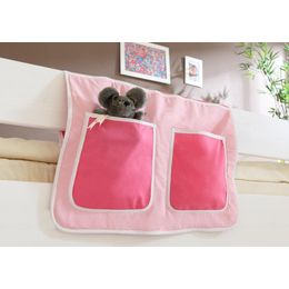 Ticaa Bett-Tasche für Hoch- und Etagenbetten "rosa-pink"
