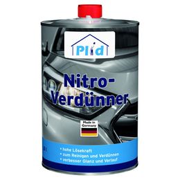 plid Premium Nitro-Verdünner Reiniger Lack-Verdünner Farblos
