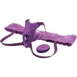 Fantasy For Her Vibro-String „Ultimate G-Spot Butterfly Strap-on“ mit Fernbedienung