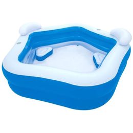 Planschbecken FAMILY Pool 5-eckig 213 x 206 x 69 cm Bestway