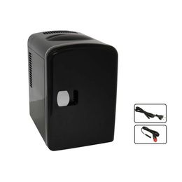 Expo-Börse Mini Kühlschrank Deski schwarz 4 Liter kühlt und heizt 12V/220V tragbar