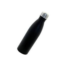 Expo-Börse Thermosflasche Edelstahl schwarz 0,5 Ltr. als Trinkflasche