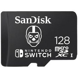 Sandisk microSDXC Extr 128GB (U3/UHS-I/CL.10/R100/W60) Fortnite, Skull Trooper microSDXC-Karte 128 GB UHS-I