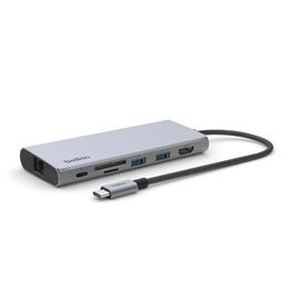 Belkin CONNECT USB-C 6-in-1 Multiport-Hub 100W INC009btSGY