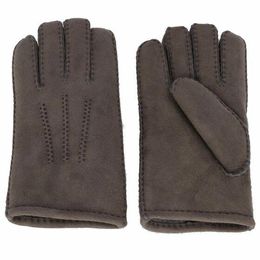 JOOP! Handschuhe Leder grey