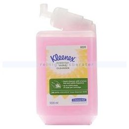 Kleenex Waschlotion Kimberly Clark KC Normale Waschlotion 1 L pink, leicht parfümiert, passend für Ripple & Aqua Spender