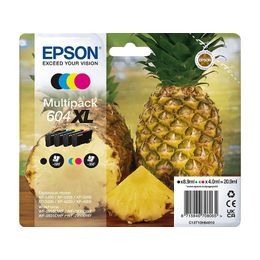 Epson 604 Multipack - 4er-Pack Tintenpatrone Gelb, magenta, cyan, schwarz (C13T10H64010)