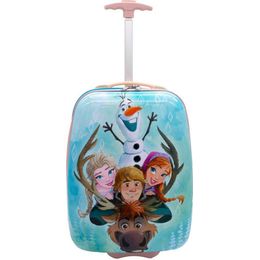 Undercover Kinderkoffer Frozen, 44 cm, 2 Rollen, blau