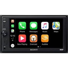 Sony XAV-AX1005KIT Doppel-DIN Moniceiver AppRadio, Bluetooth®-Freisprecheinrichtung, DAB+ Tuner, Anschluss für Rückfahrkamera