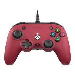 nacon XBOX Controller DESIGND FOR COMPACT CON. PRO ROT Rot/Weiß für Xbox Series S, X, One, PC