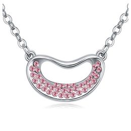 BUNGSA Ketten-Set Kette Crazy Pink Silber aus Messing Damen (1-tlg)