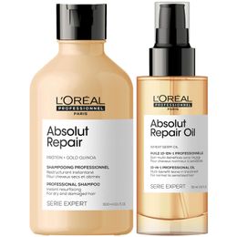 L'Oréal L'Oréal Professionnel Absolut Repair Oil and Shampoo Bundle