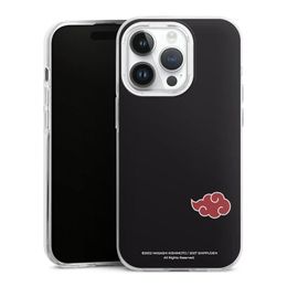 DeinDesign Handyhülle Akatsuki Naruto Shippuden Offizielles Lizenzprodukt Akatsuki Black, Apple iPhone 14 Pro Silikon Hülle Bumper Case Handy Schutzhü