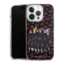 DeinDesign Handyhülle Akatsuki Naruto Shippuden Offizielles Lizenzprodukt Akatsuki Group, Apple iPhone 14 Pro Silikon Hülle Bumper Case Handy Schutzhü
