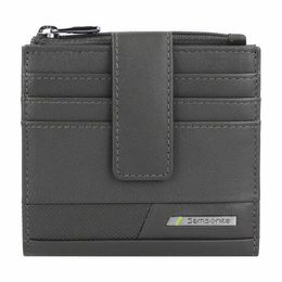Samsonite Pro-DLX 6 Geldbörse RFID Leder 10 cm grey